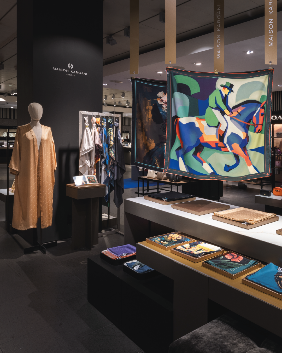 Discover Elegance: Maison Kargani at Globus Geneva