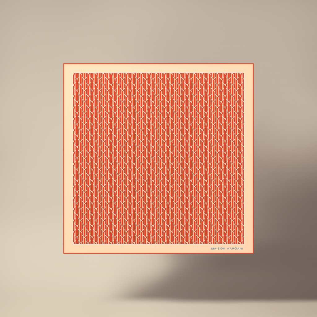 Carré de Soie Femme, Silkscarf – Maison Kargani